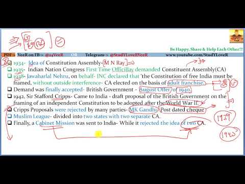 L 4 Working and Objectives Resolution of the Constitution Assembly ...