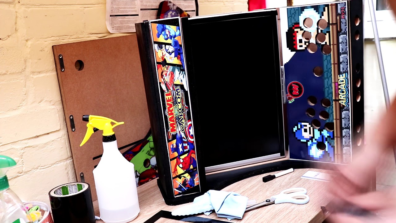 Bartop Arcade Machine - LED/Bezel/Tmould - Part 3 - YouTube