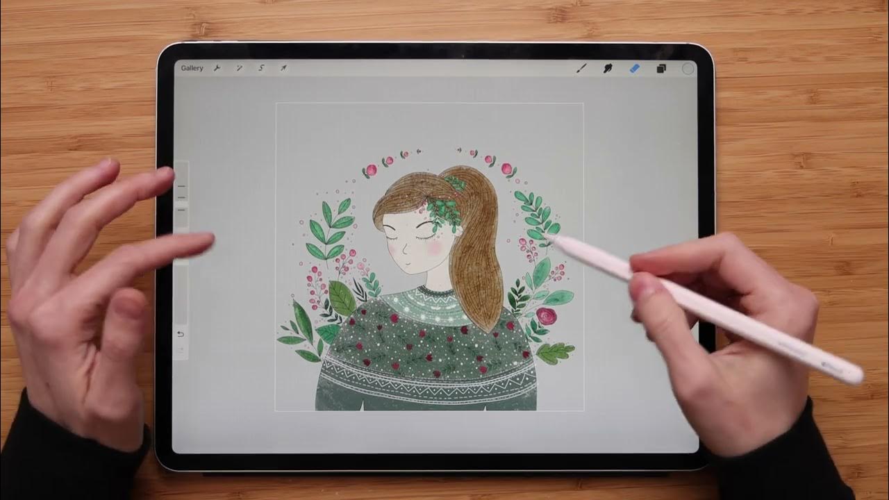 How To Make Transparent Background In Procreate | Procreate Tutorial ...