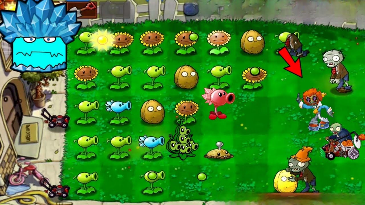 Planet vs zombies rushed attack 😱||new red flower planet😱💥 # ...