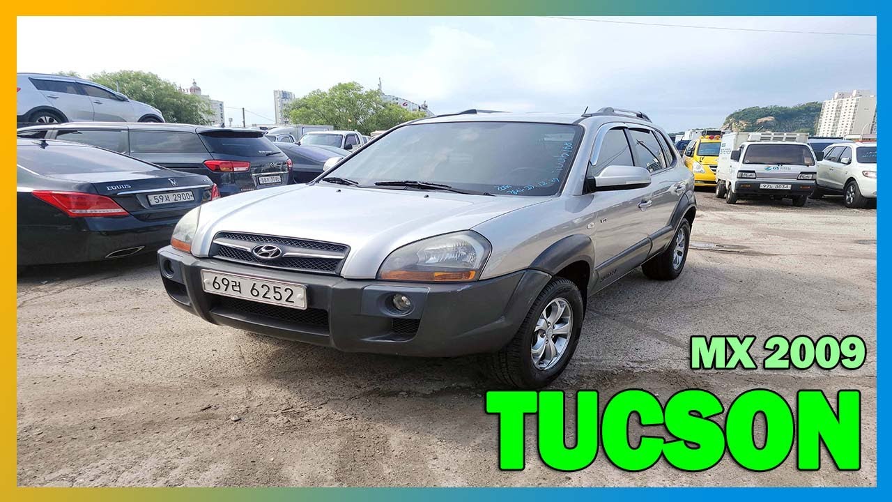 [중고차 수출 부시맨] TUCSON MX SILVER KMHJN81VP9U 015168 - YouTube