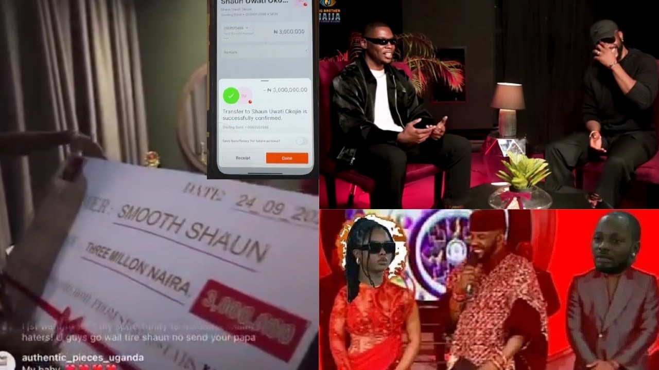 Shaun wants Onyeka to win | Says Doublek is boring in the house | FANS gift Shaun 3M welcome ...