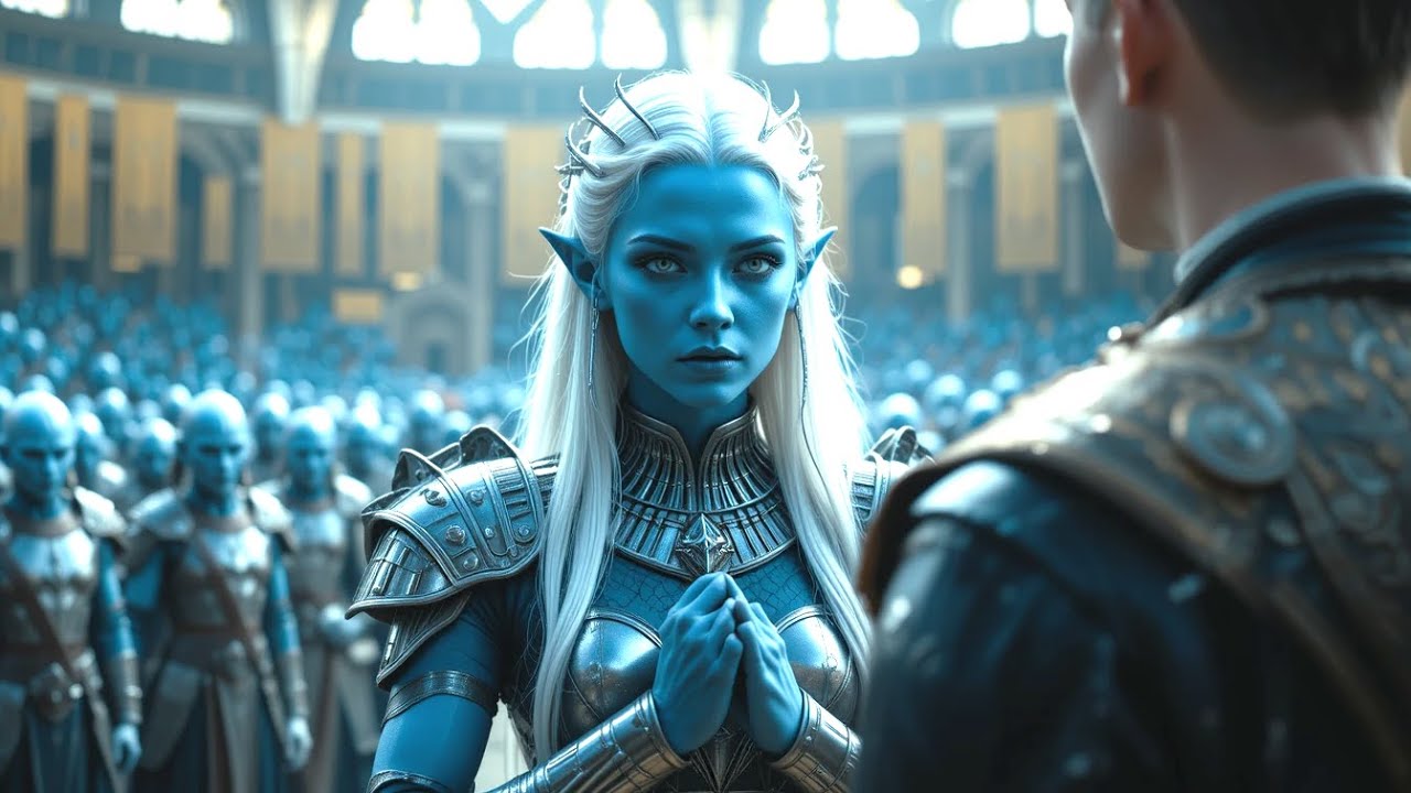 No One Wanted the Fierce Alien Warrior — Until the Human Walked Up… and ...