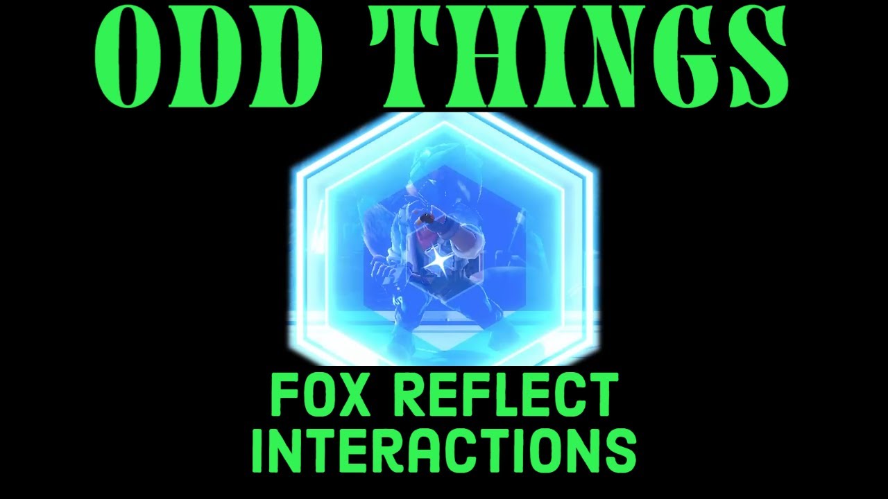 Odd Things Fox Reflect Interactions, Super Smash Bros Ultimate - YouTube
