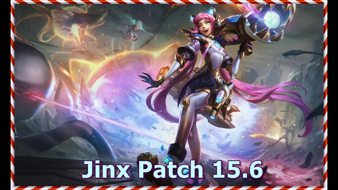 Jinx - Build Patch 14.6 - Critical and Bloodsucker - YouTube