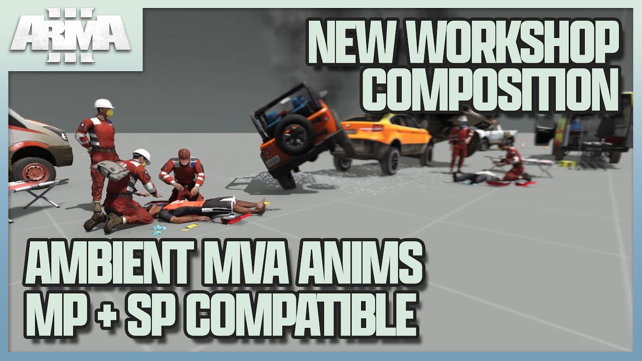ArmA 3 || Workshop Composition - "Drop In" MVA Ambient Animations MP/SP ...