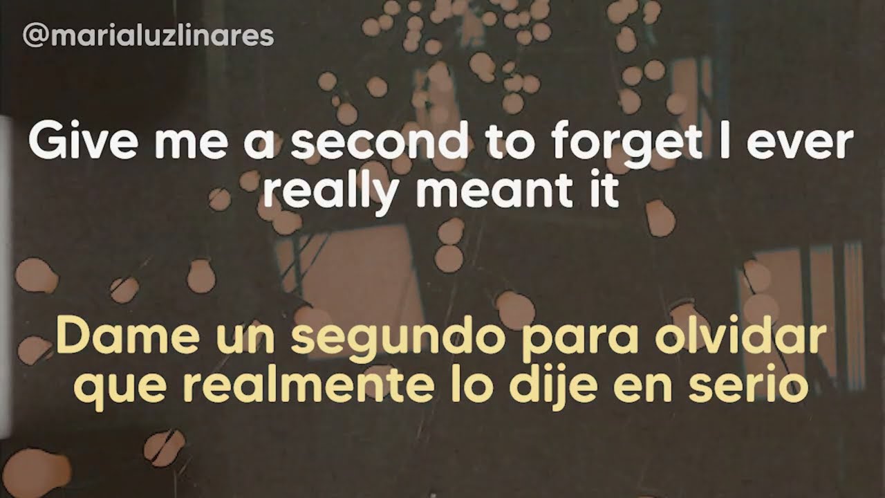 💚 fast times - sabrina carpenter (lyrics/español) 💚 - YouTube
