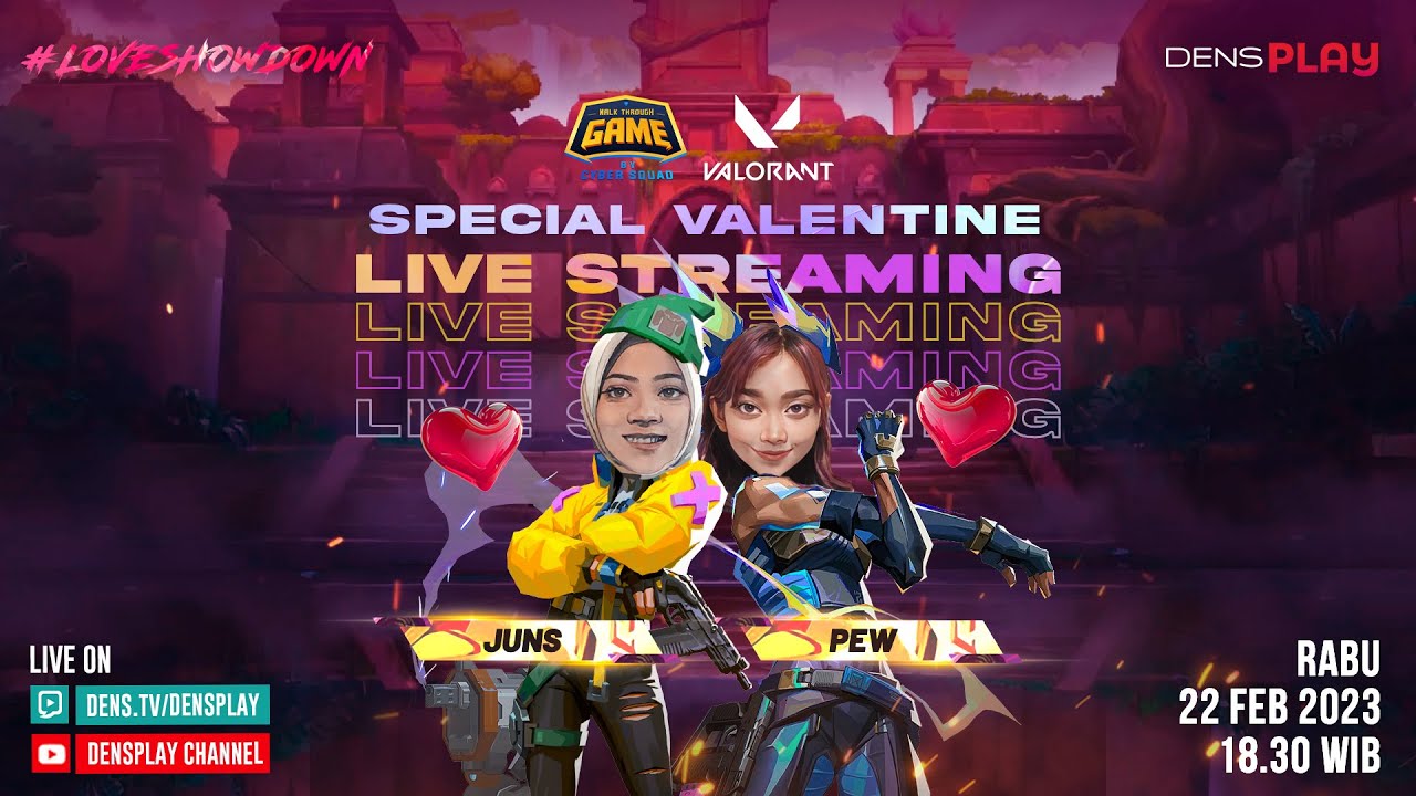 WTG by CyberSquad: Persiapan Turnament Valorant with Nissa Sabyan KW ...