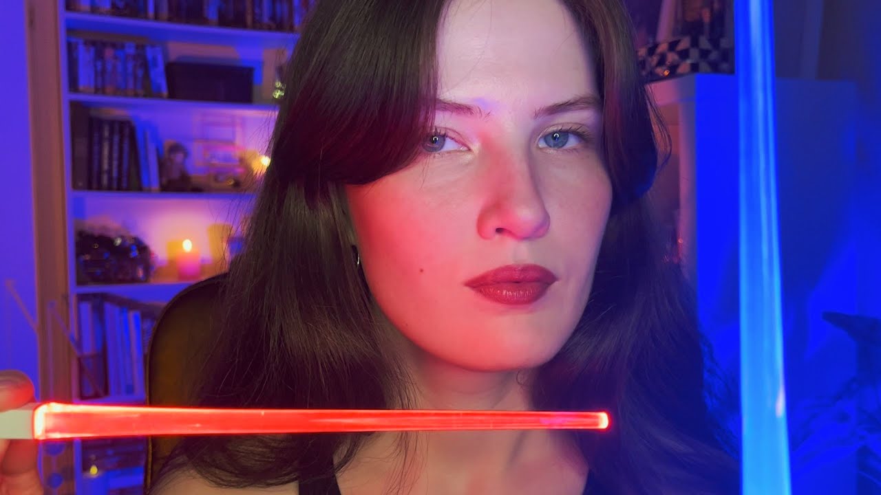ASMR Scanning You For Sleep 🔦 (energy cleanse with glow sticks) - YouTube