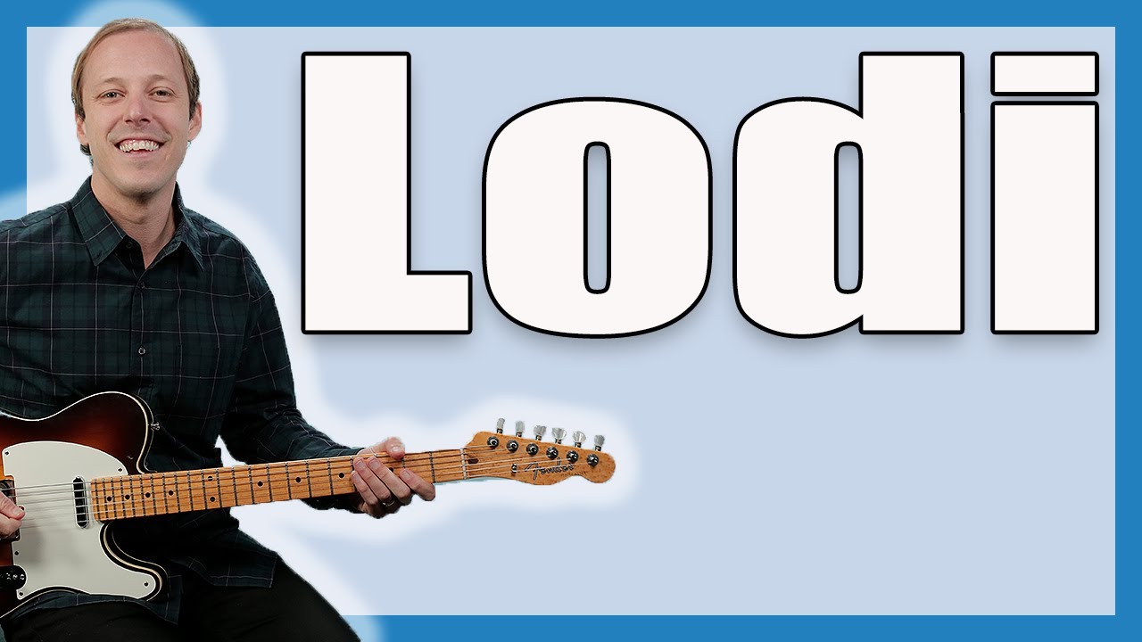 Lodi Guitar Creedence Clearwater Revival: Guitar Play Along Groove3