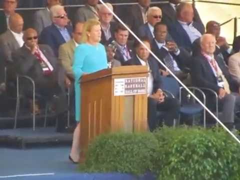 Baseball Hall of Fame Chairman Jane Forbes Clark Opening Remarks ...