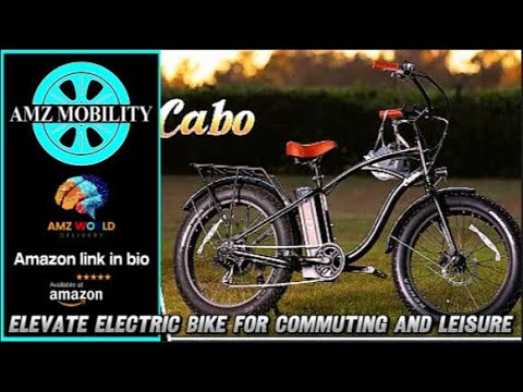 Describing Elevate Electric Bike for Commuting and Leisure, Amazon - YouTube