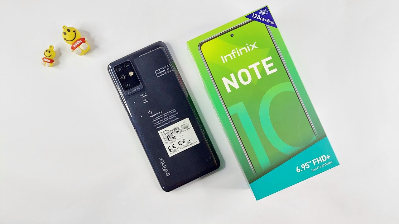 Infinix Note 10 Unboxing & First Look | Hands On, Design, 18W, Camera ...