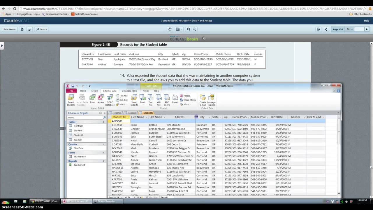 Access Tutorial 2 case 1 - YouTube