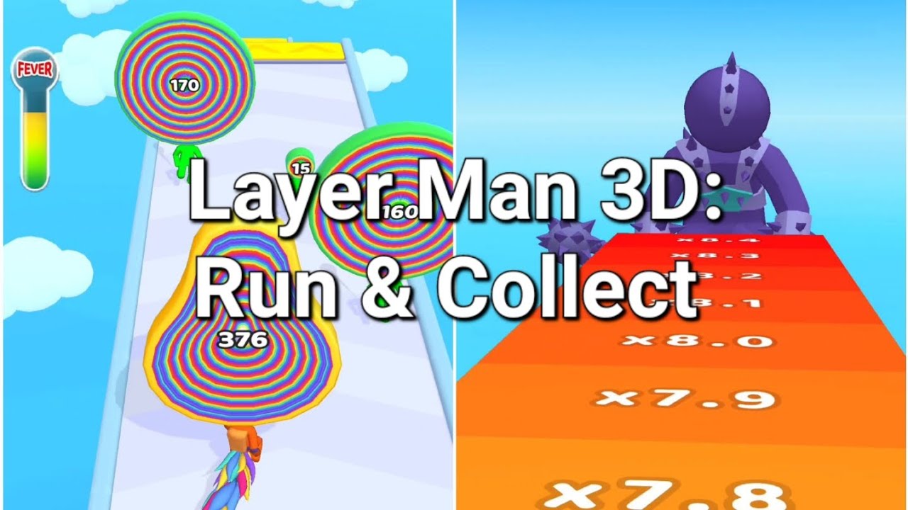Layer Man 3D: Run & Collect mobile gameplay Levels 134-145 - YouTube