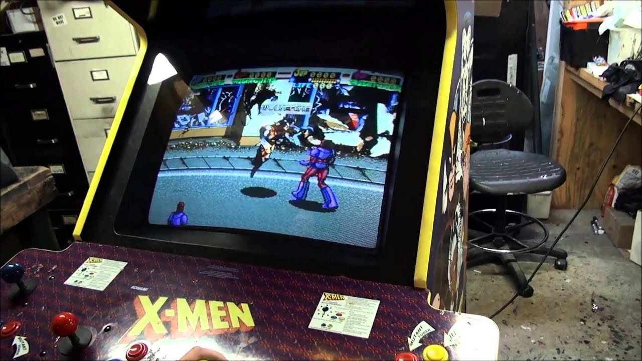 #306 Konami X MEN Arcade Video Game - 4 Player Version TNT Amusements ...