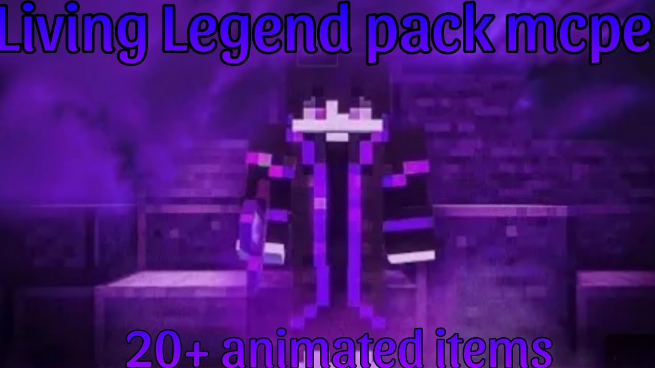Real Living Legend Texture pack with 20+ Animated items for | Minecraft ...
