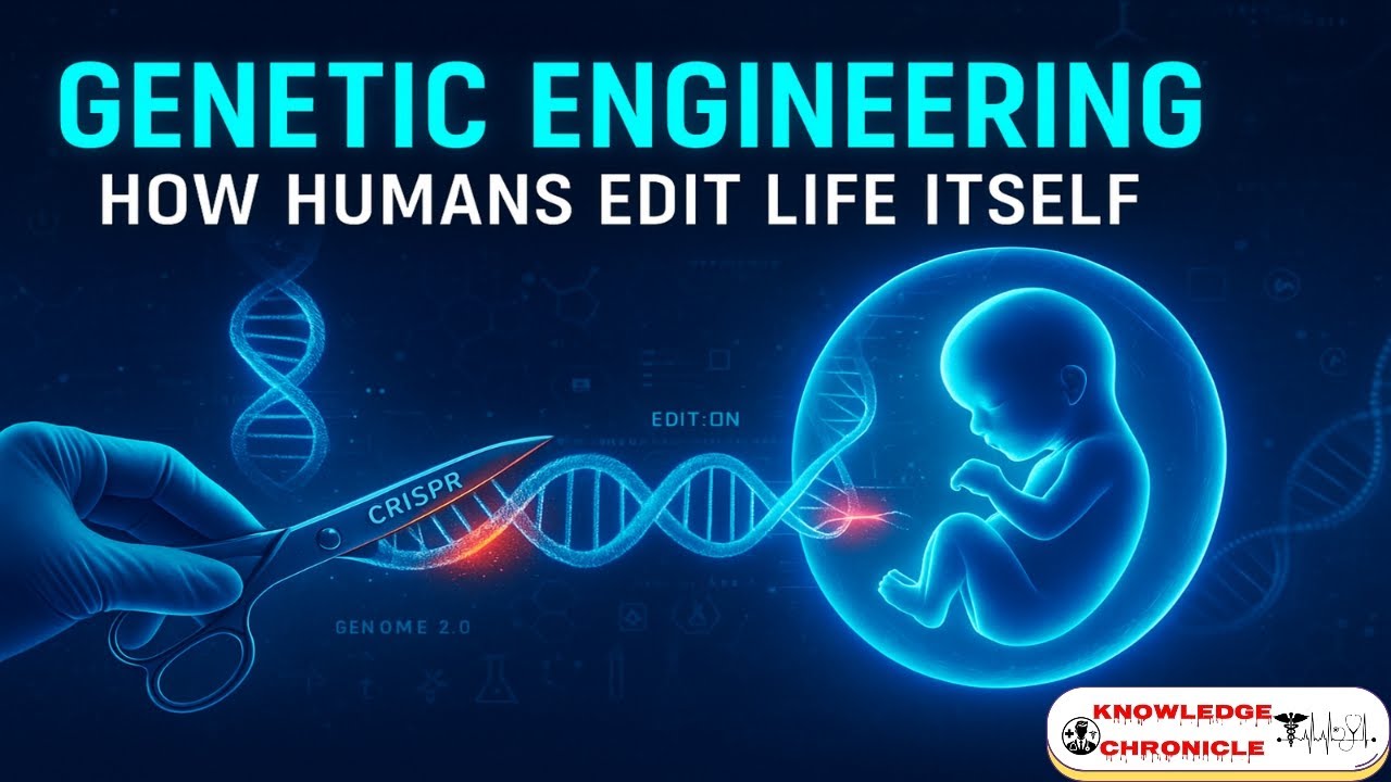 Genetic Engineering: How Humans Edit Life Itself — CRISPR, GM Crops ...