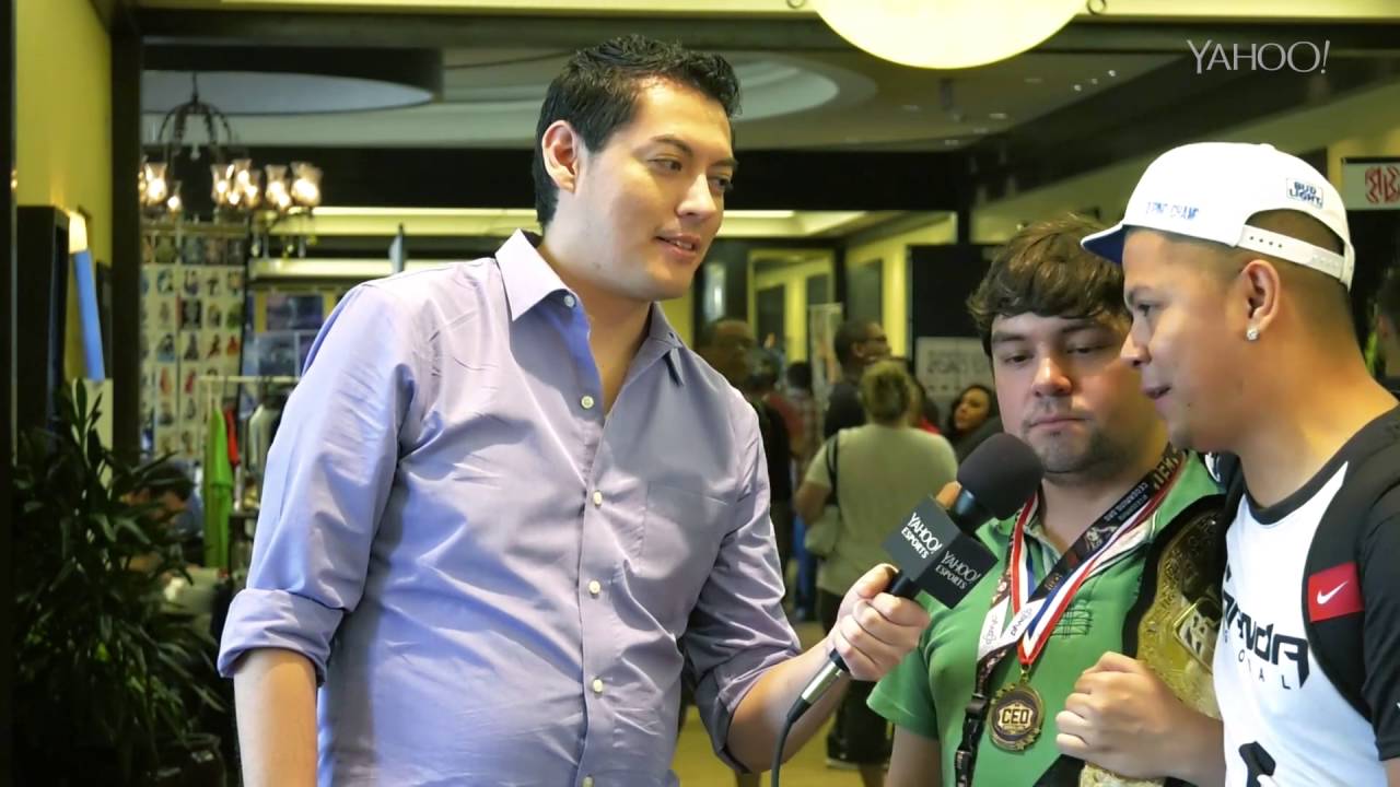 FChamp crashes interview with KBR to deliver a special message - YouTube