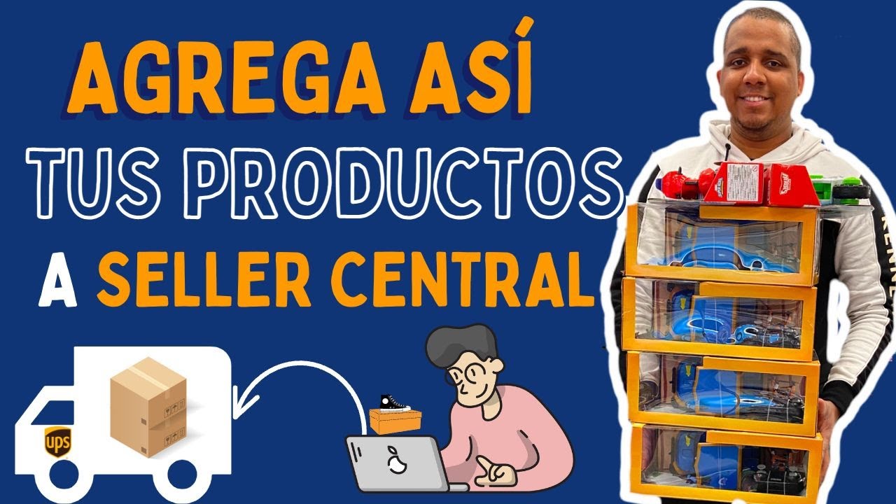 Cómo Añadir Inventario en Amazon FBA Seller Central Paso a Paso - YouTube
