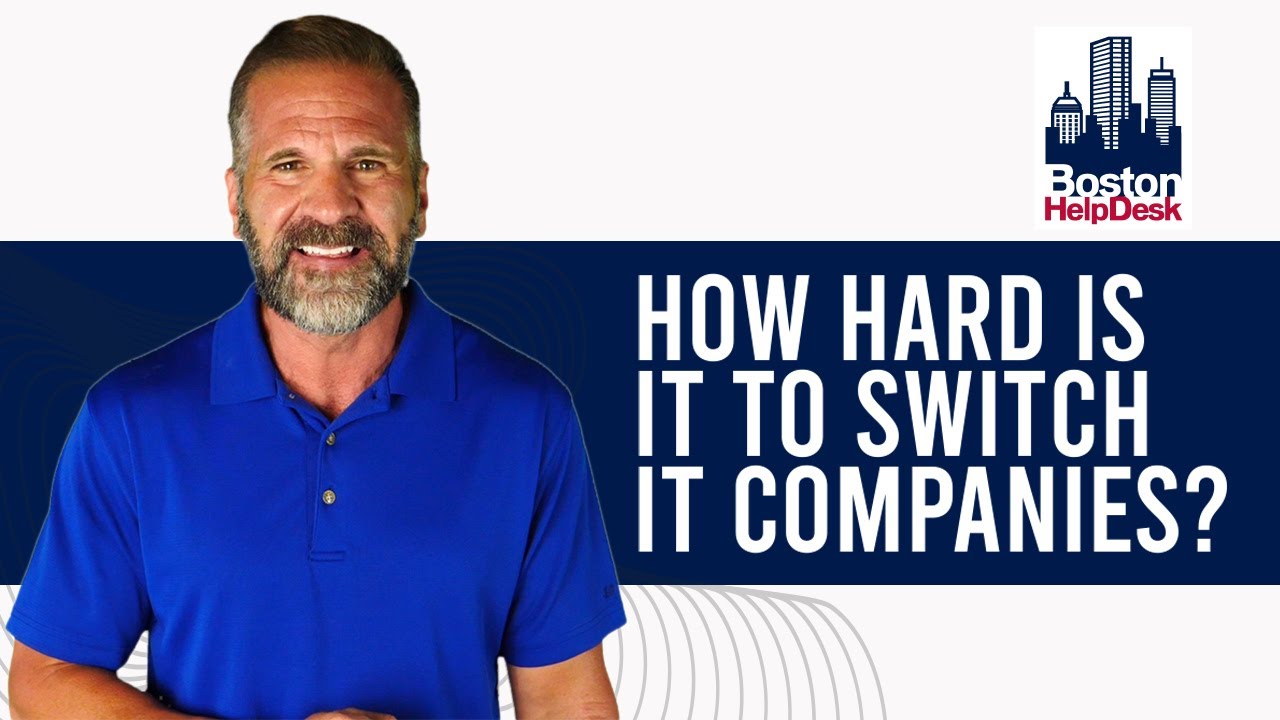 Switching IT Companies In Boston - YouTube