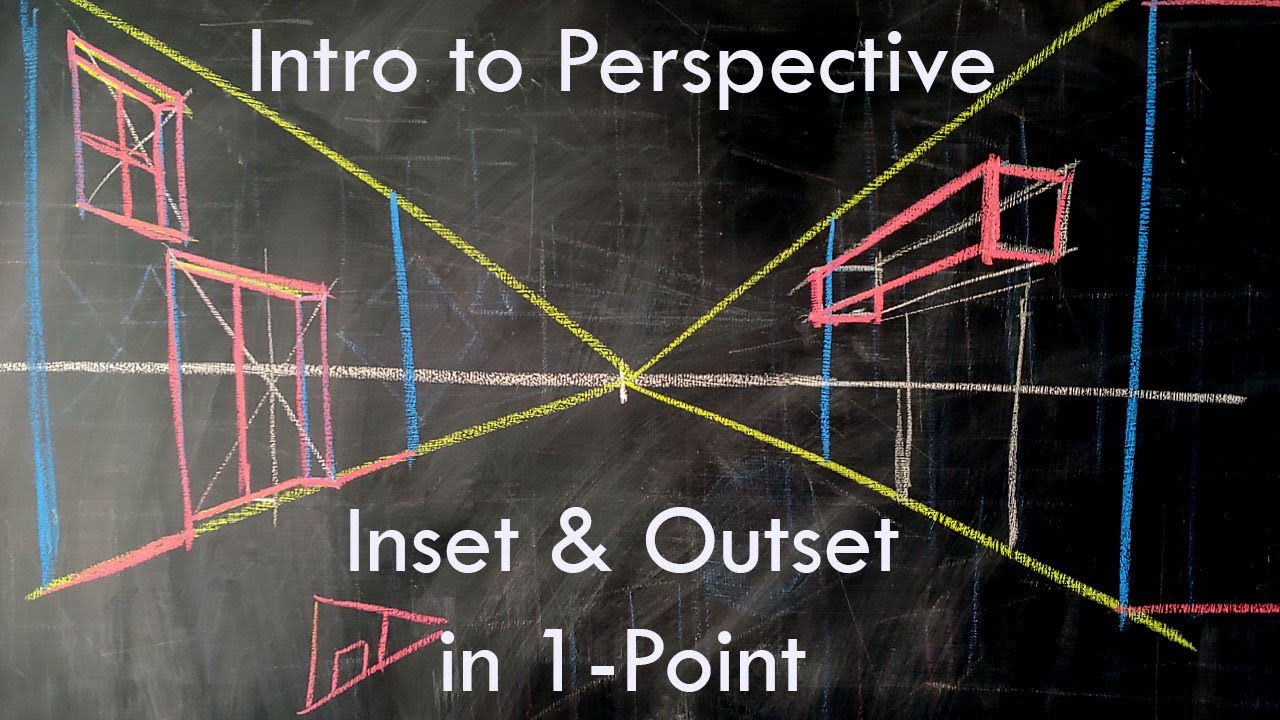 Intro to Perspective: Inset and Outset in 1-Point - YouTube