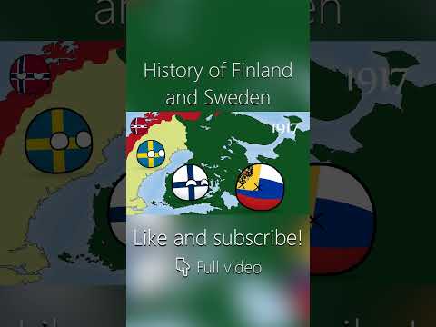 History of Finland and Sweden Part 1 | Countryballs