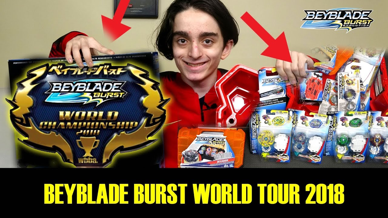 BEYBLADE BURST WORLD TOUR IS COMING! HASBRO MYSTERY BOX - YouTube