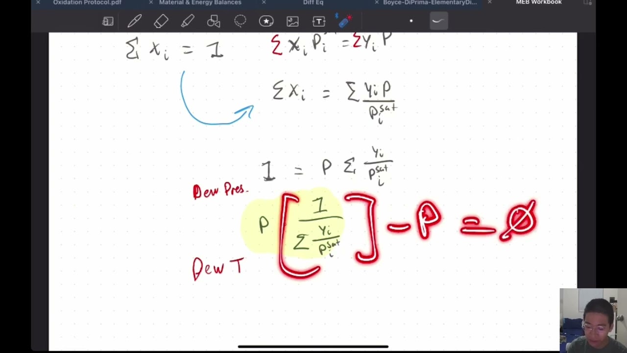Bubble Point, Dew Point, and Rachford-Rice Method - YouTube