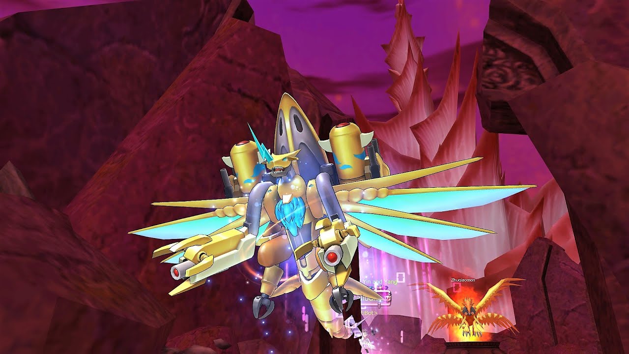 Soloing ZDGH with Aegisdramon - Digimon Masters Online - YouTube