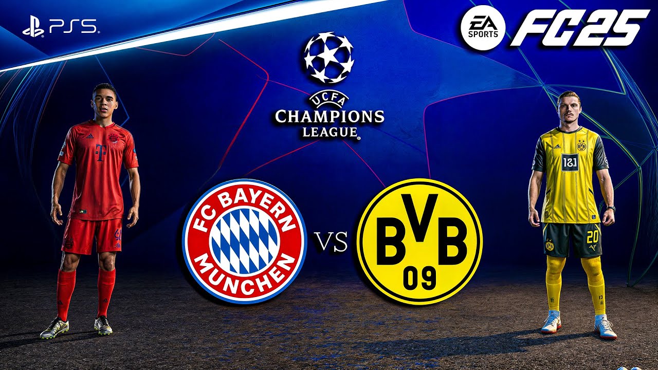FC 25 - Bayern Munich vs. Borussia Dortmund | UEFA Champions League ...