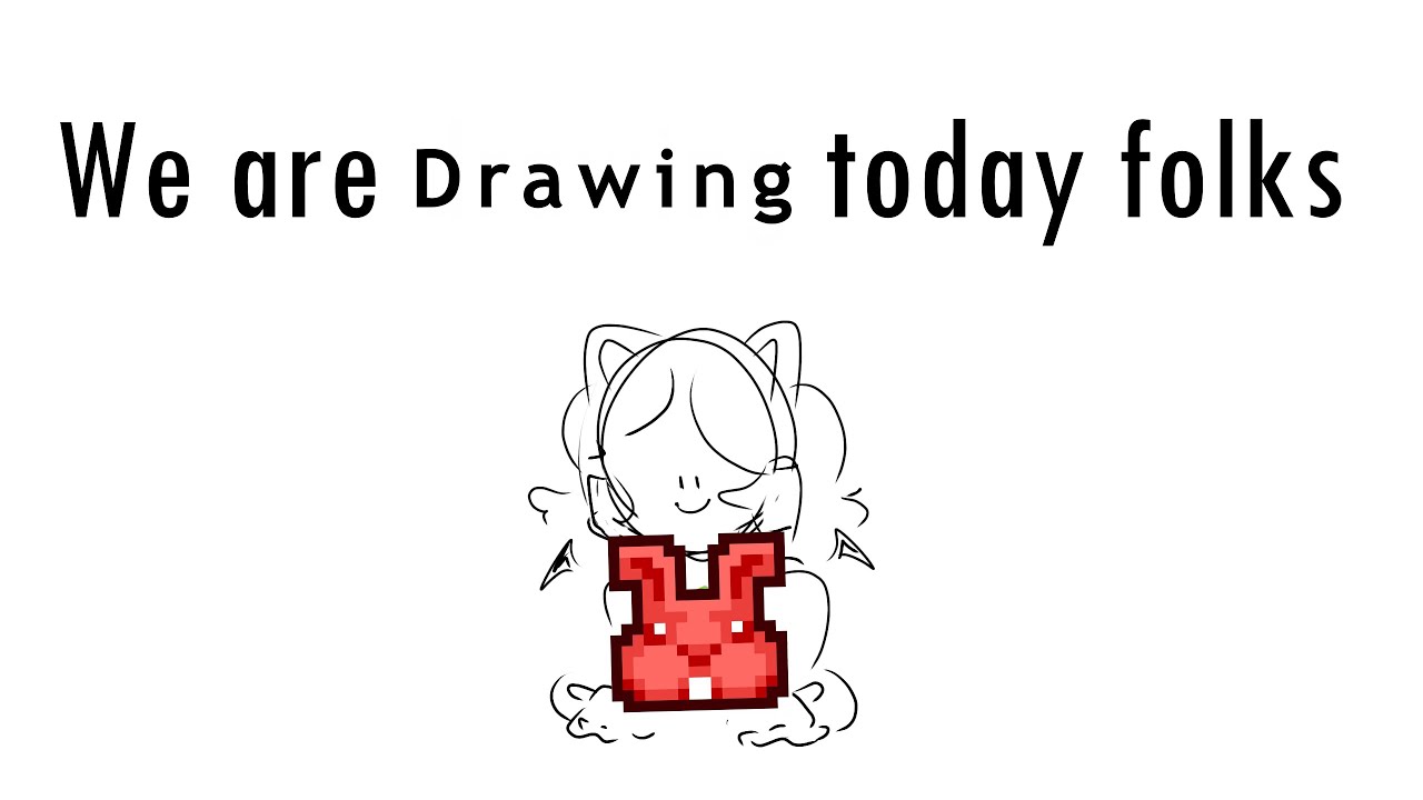 Drawing Red Rabbits Fanart!! (MCC 32 fanart stream!) || part 2! - YouTube