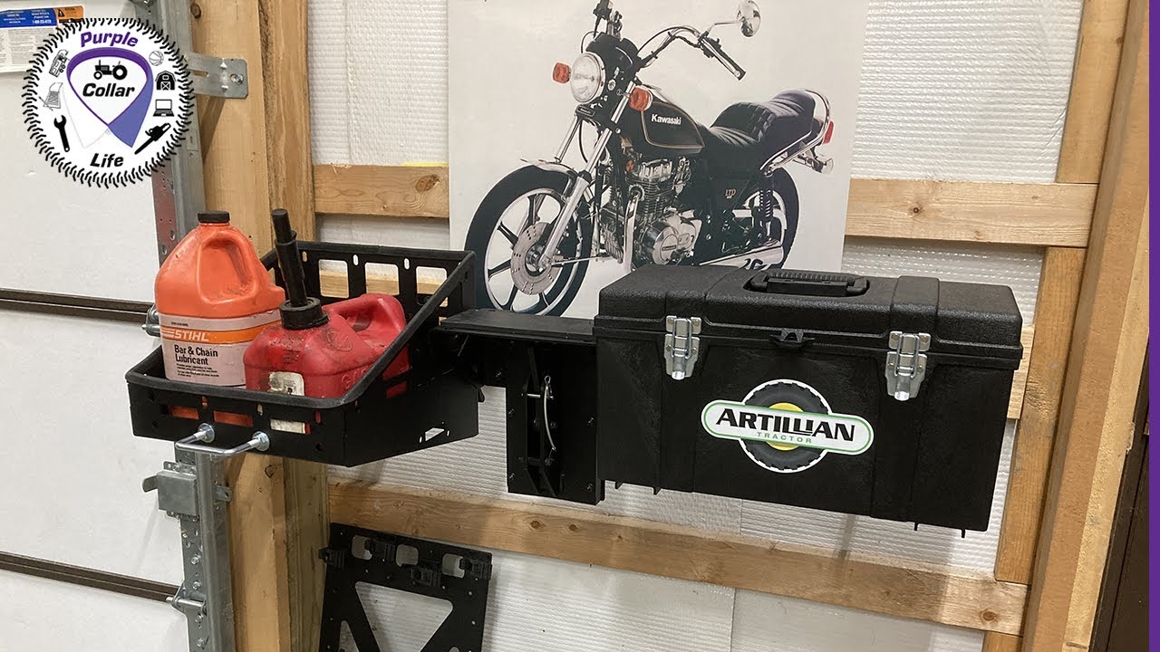 #158: Artillian ROPS tool bar wall mount - YouTube