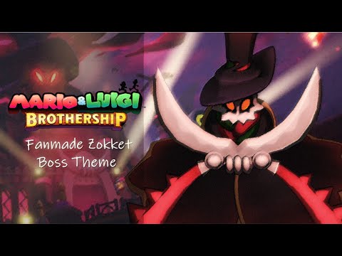 Mario & Luigi Brothership | The Master Of Glohm | Fanmade Zokket Boss ...