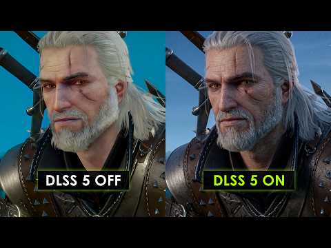 DLSS 5 on RTX 4060 - The Witcher 3 Wild Hunt - Next-Gen Update!