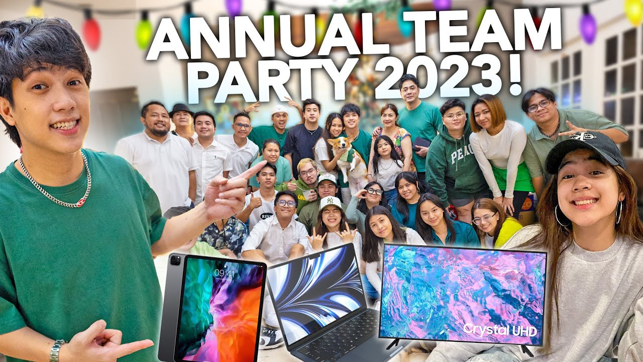 YEAR End Christmas Party!! (Extreme Raffle Prizes!!) | Ranz and Niana ...