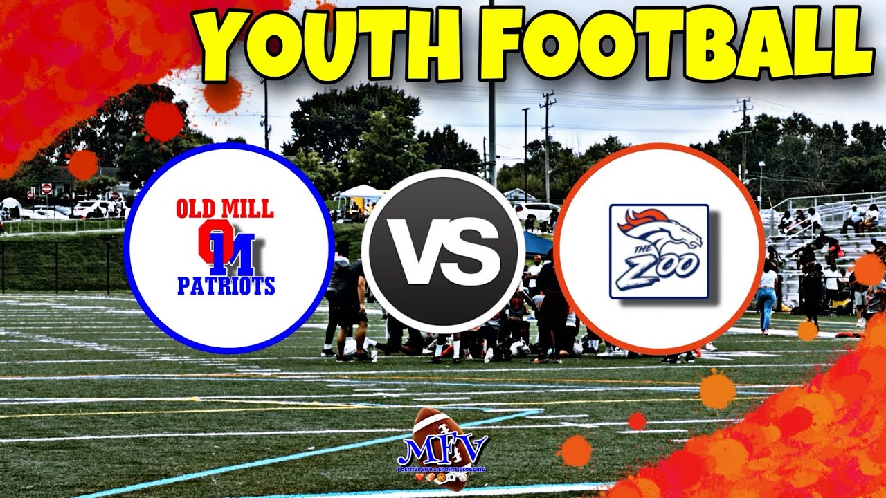 🏈🏈 YOUTH FOOTBALL | Old Mill Patriots vs Brooklyn Park Broncos | 14u ...