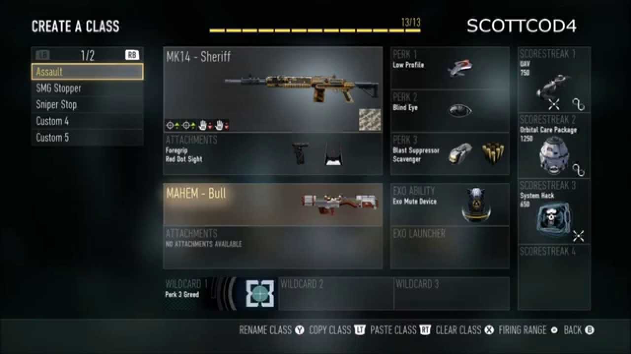 COD Advanced Warfare - Diamond MK14 - YouTube