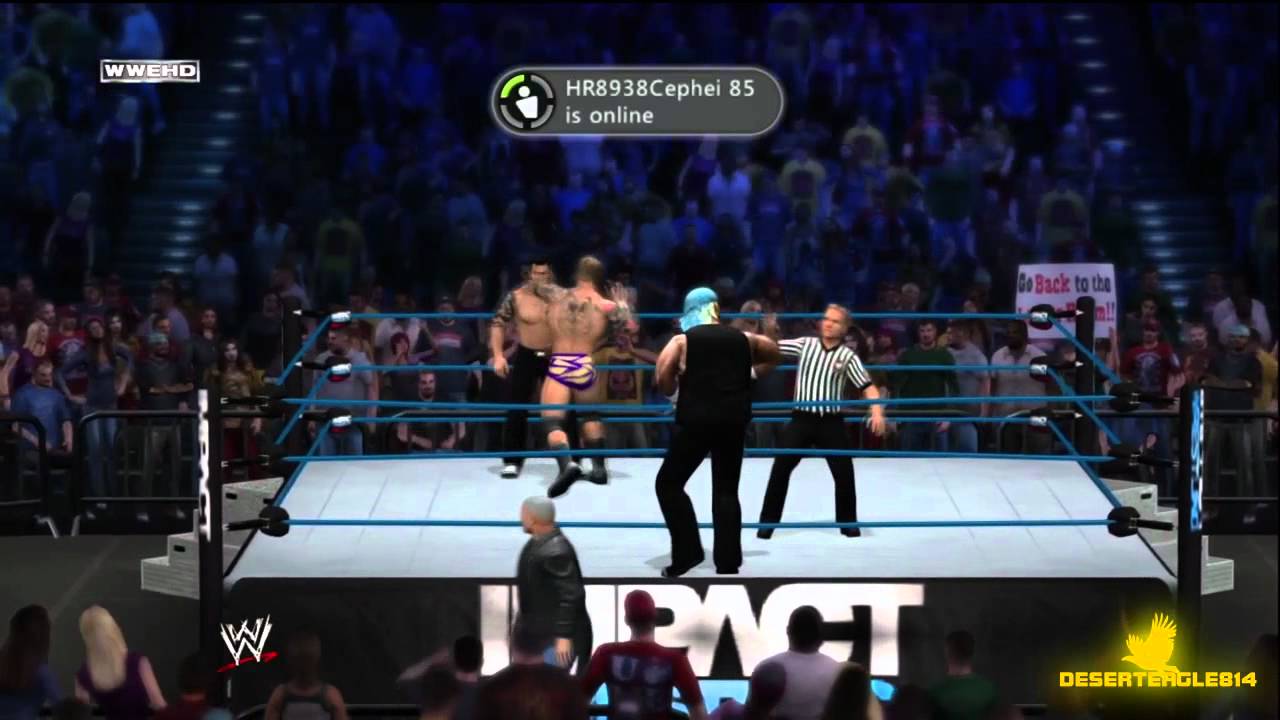 TNA Against all odds 2012 (PG) Gunner vs Garett Bischoff (wwe 12) - YouTube