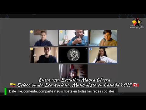 Mayra Olvera 🇪🇨 | Seleccionada Mundialista Ecuatoriana - Entrevista Exclusiva - YouTube