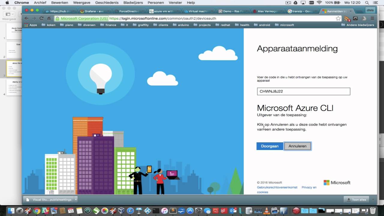 using docker-machine on azure - YouTube