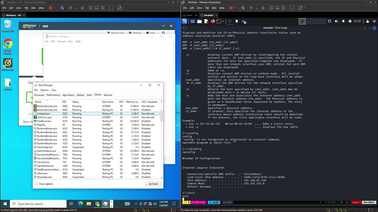 Norton 360 Bypass using Metasploit C2 (Meterpreter) - Dumping SAM ...