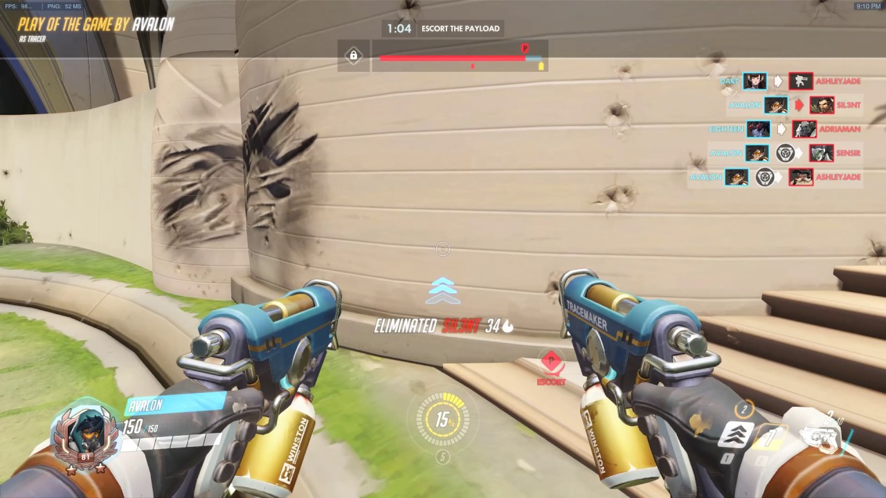 Overwatch tracer pulse bomb - YouTube