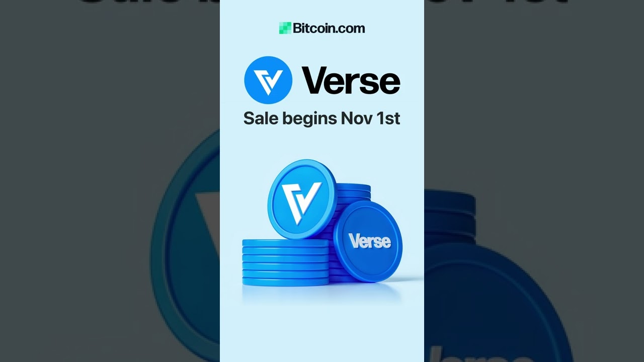 VERSE token sale - November 1st 2022 - YouTube