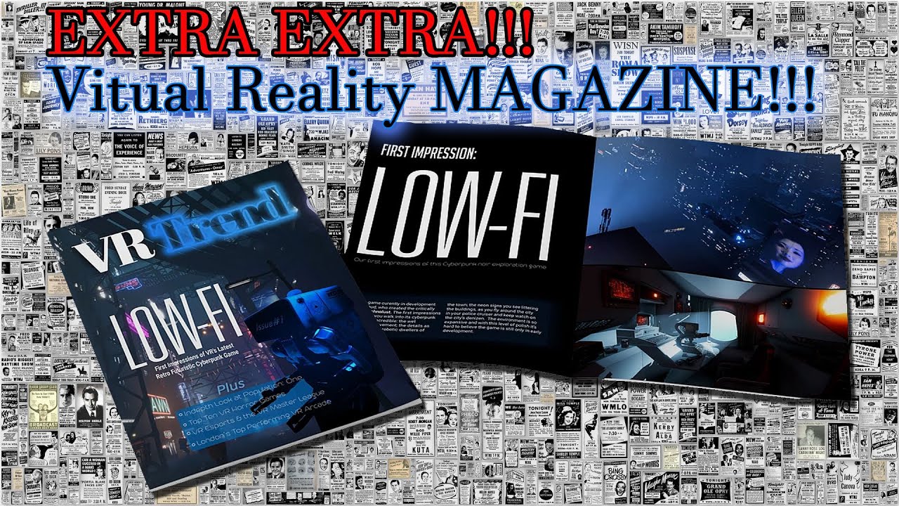 VR Trend The 1st VR Magazine Opening - YouTube