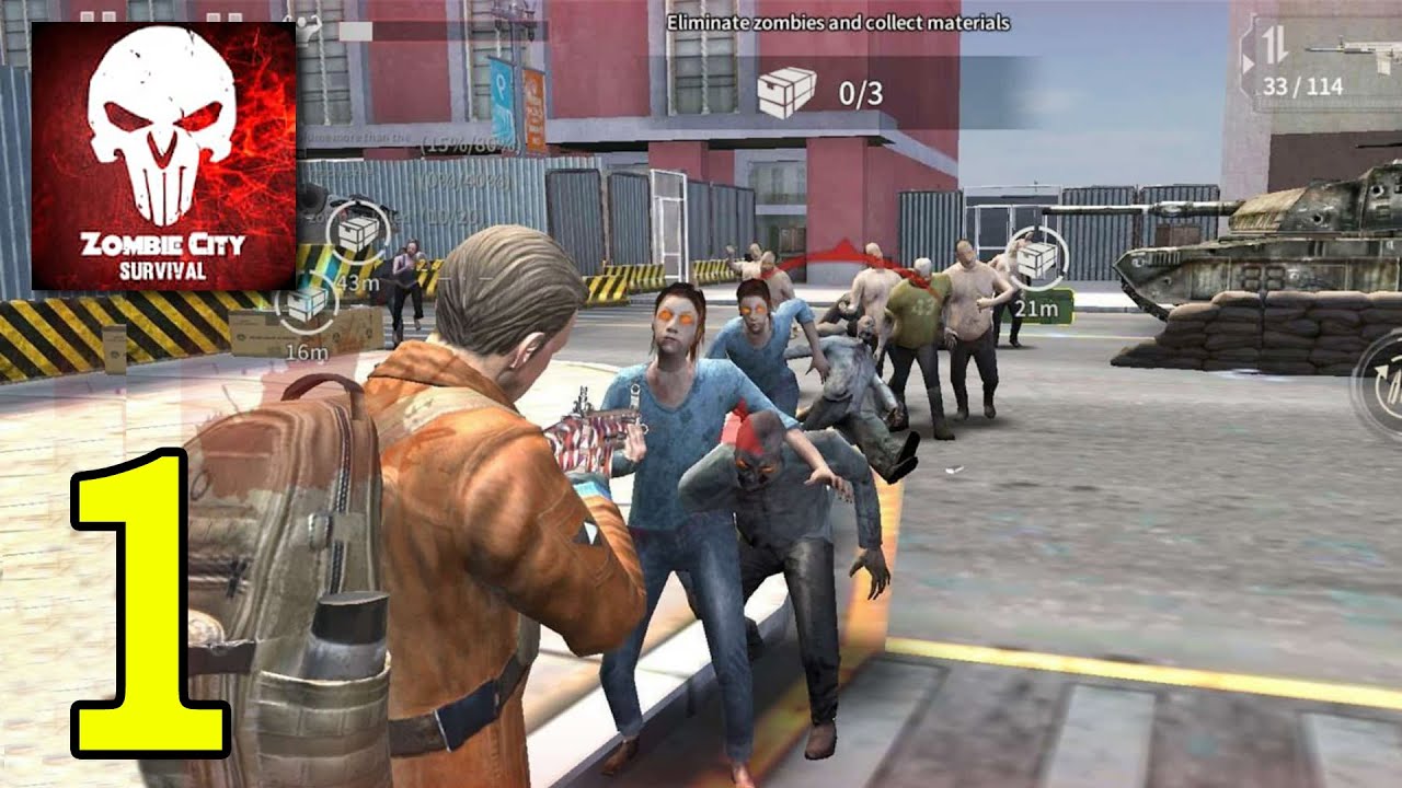 Zombie City Survival - Gameplay (Android, IOS) Parte 1 - YouTube