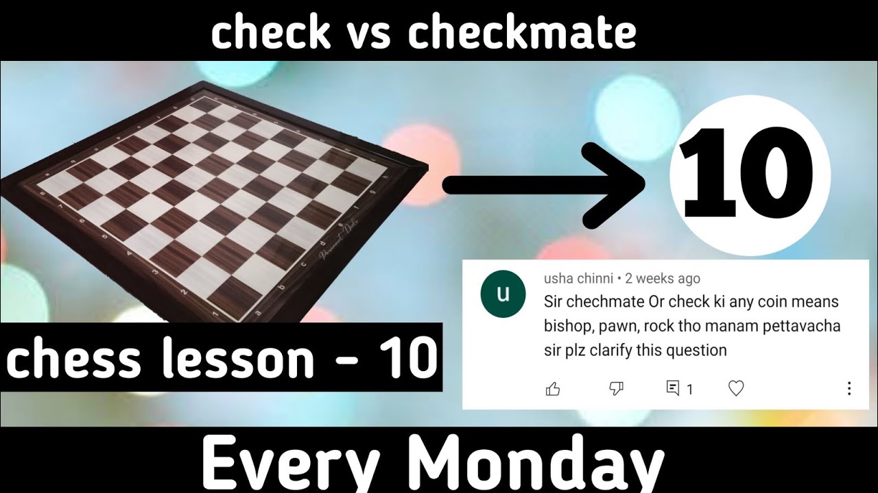 Chess Lesson In Telugu Check Vs Checkmate In Telugu Chess chess-lesson-in-telugu-check-vs-checkmate-in-telugu-chess