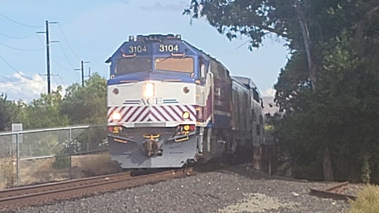 An unusual month of ACE trains in October 2024 Ft. CEM Cabcar in ...