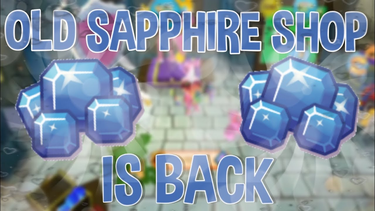 THE OLD SAPPHIRE SHOP IS BACK - YouTube