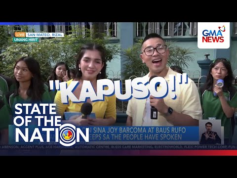 Baus Rufo greets Unang Hirit viewers \